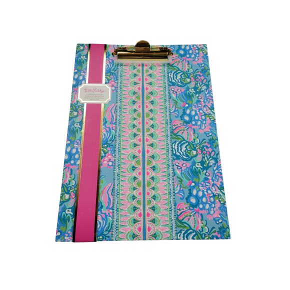 Lilly Pulitzer | Office | Lily Pulitzer Clipboard Folio | Poshmark